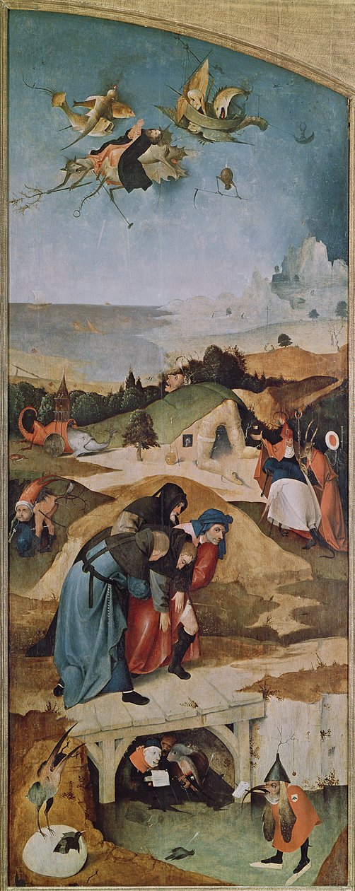 Left Wing of the Triptych of the Temptation of St. Anthony