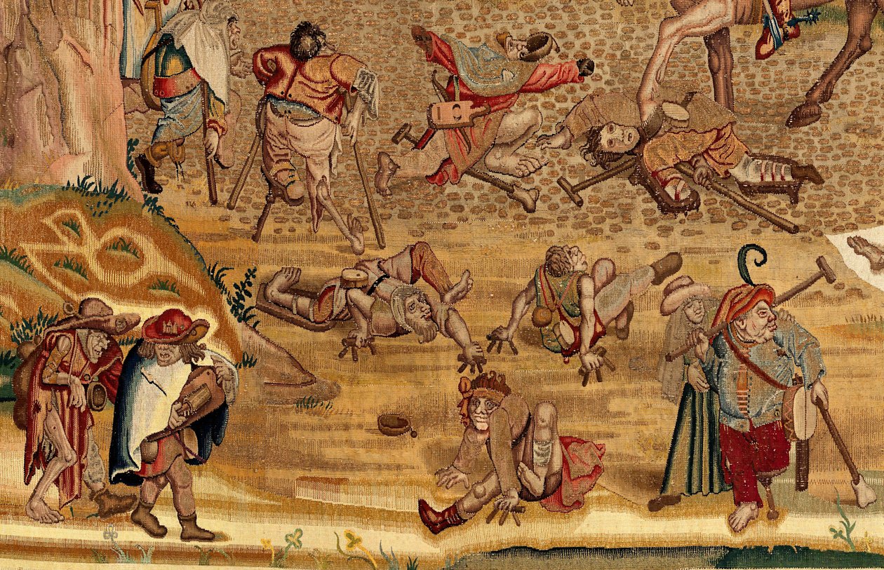 Tapestry inspired by the work of Hieronymus Bosch, c.1560