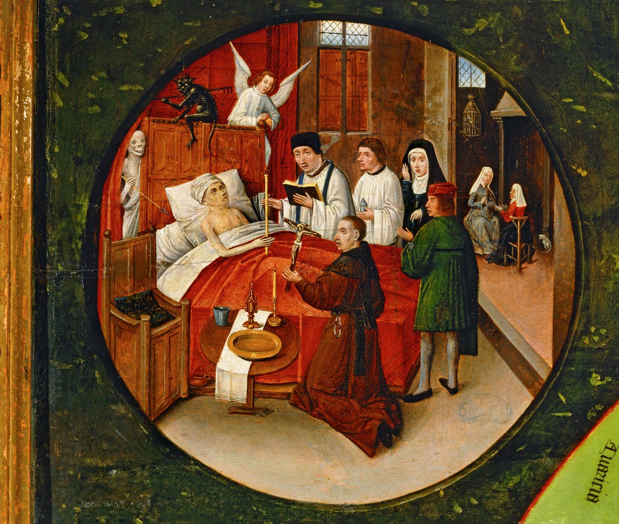 The Table of the Seven Deadly Sins by Hieronymus Bosch