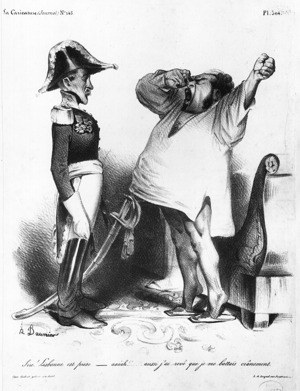 The Count of Villaflor Telling Pedro I Emperor of Brazil and King of ...