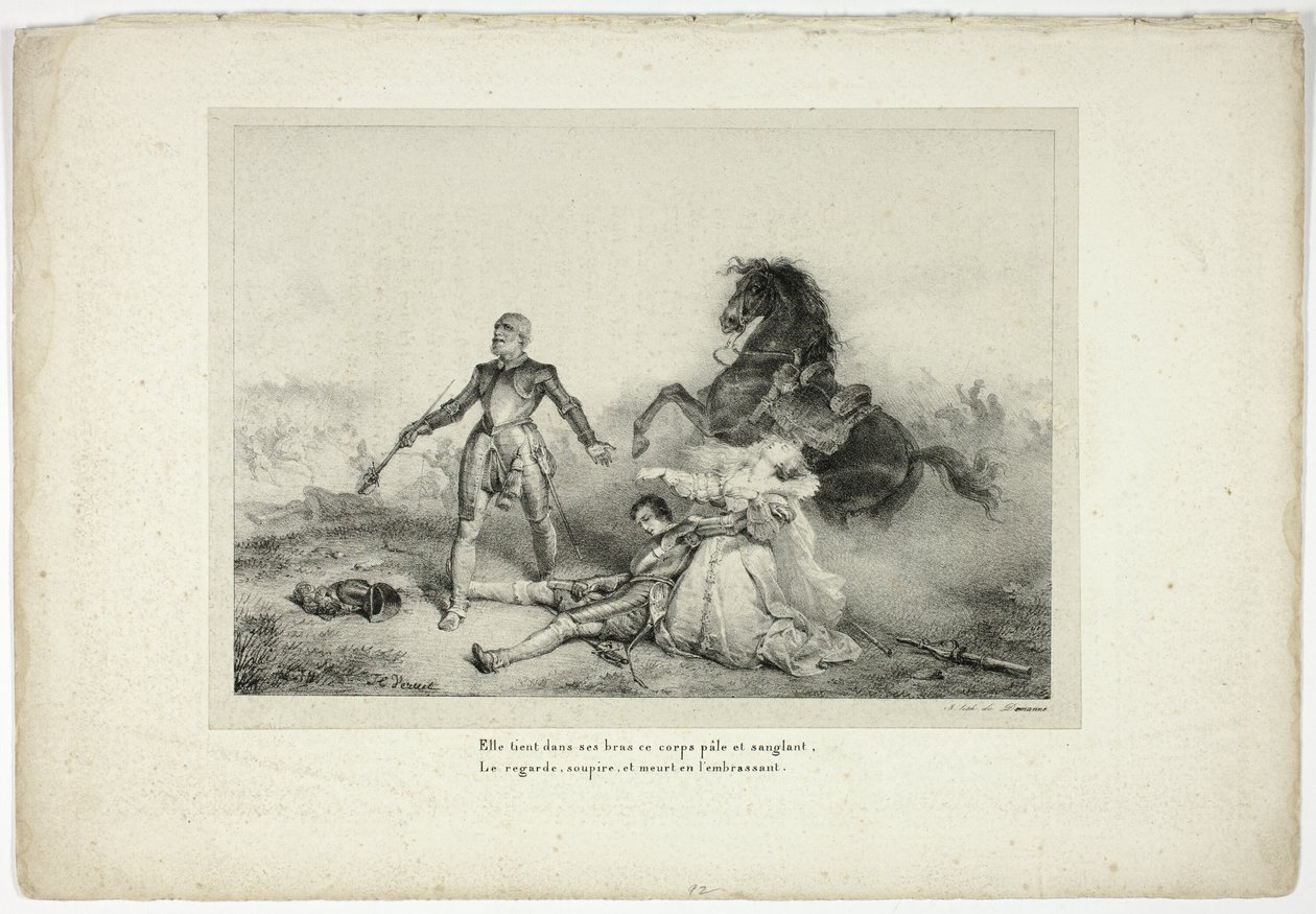 She Held in Her Arms the Corpse Pale and Bloody