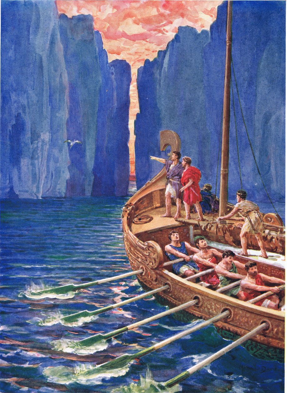 'Hera has sent us a pilot; let us follow the cunning bird ...