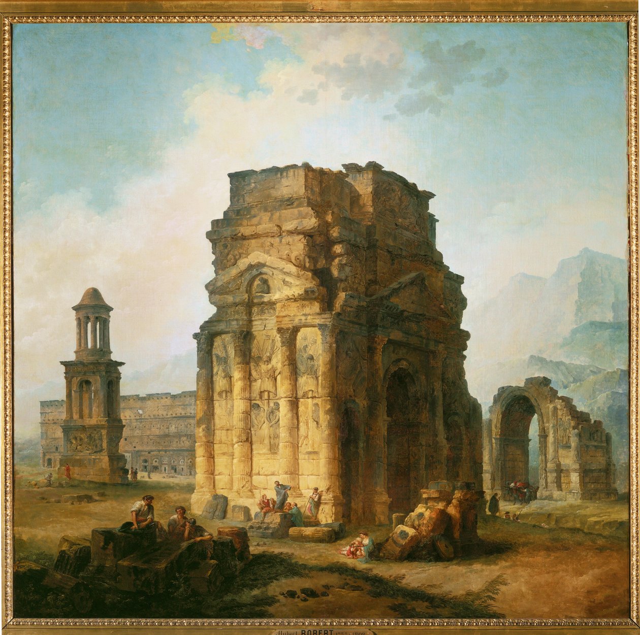 The Arc de Triomphe and the Theatre of Orange