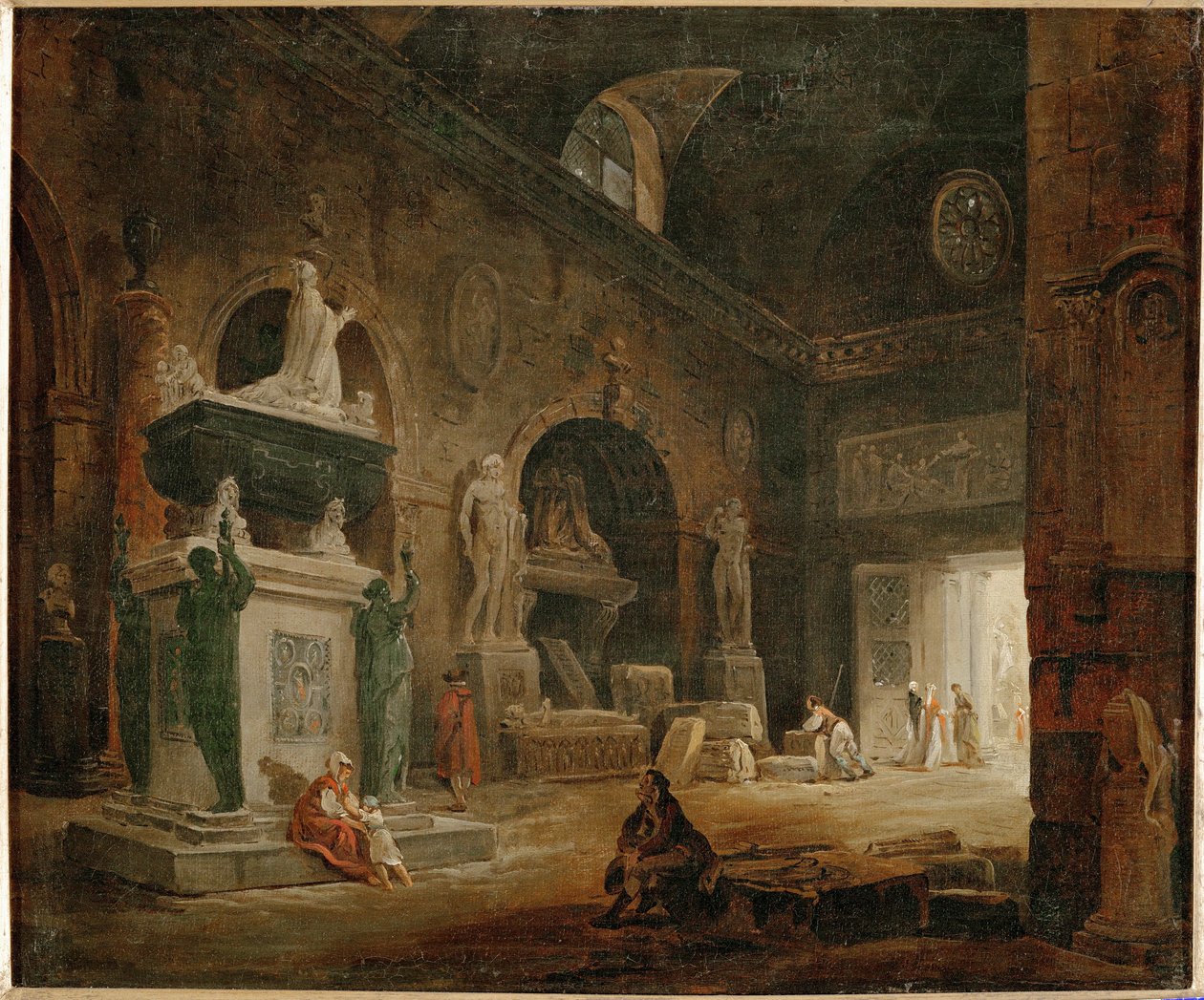 View of a Hall of the Museum of French Monuments