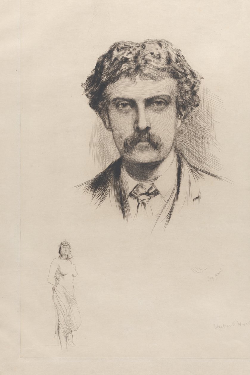 Portrait of Cecil Lawson, 1882 by Hubert von Herkomer