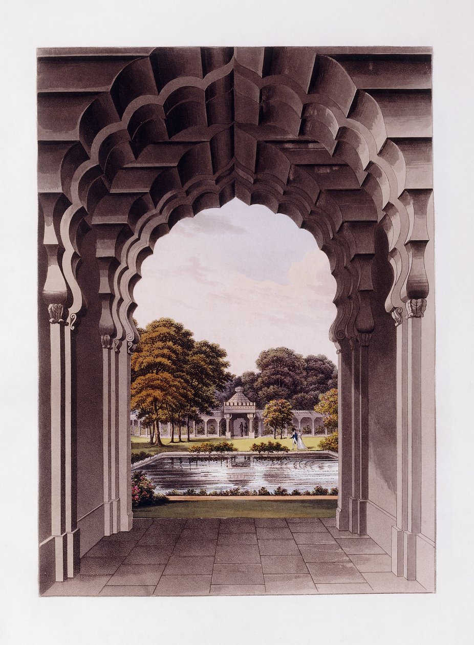 An Architectural Design with Garden