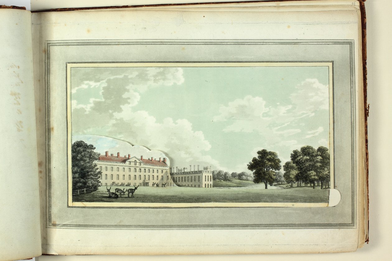 Red Book: Welbeck by Humphry Repton: Buy fine art print