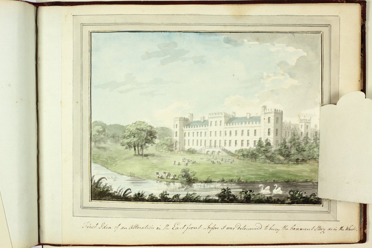 Red Book: Welbeck by Humphry Repton: Buy fine art print