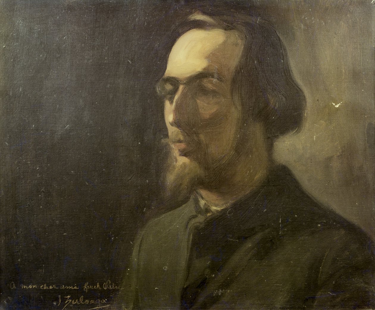 Portrait of Erik Satie (1866-1925)