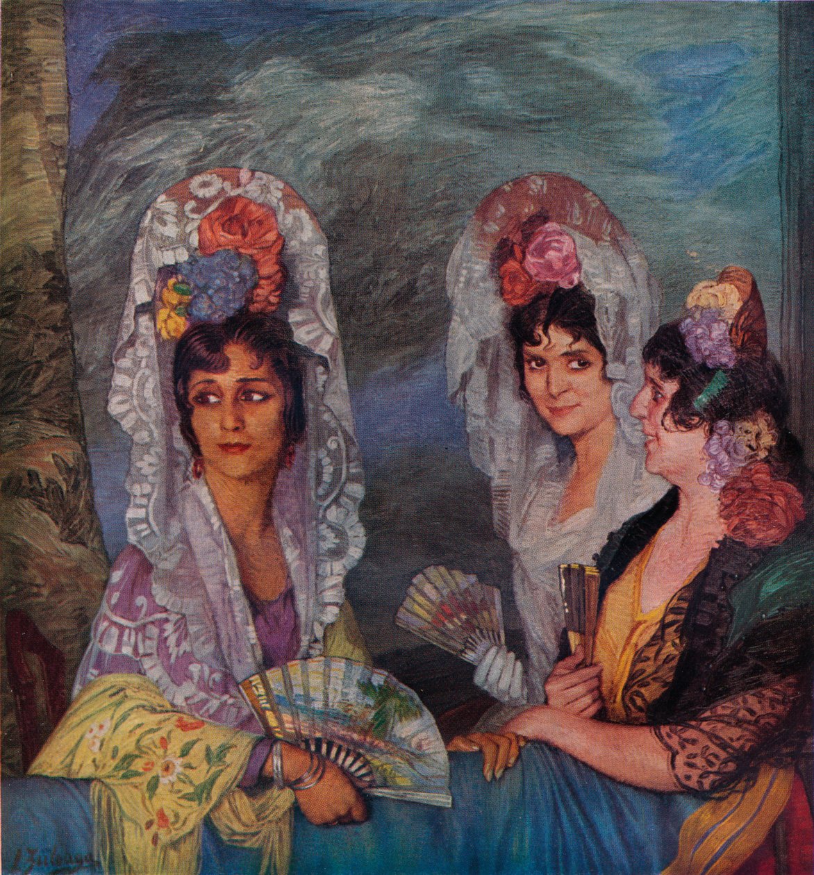 Le Balcon by Ignacio Zuloaga y Zabaleta: Buy fine art prints