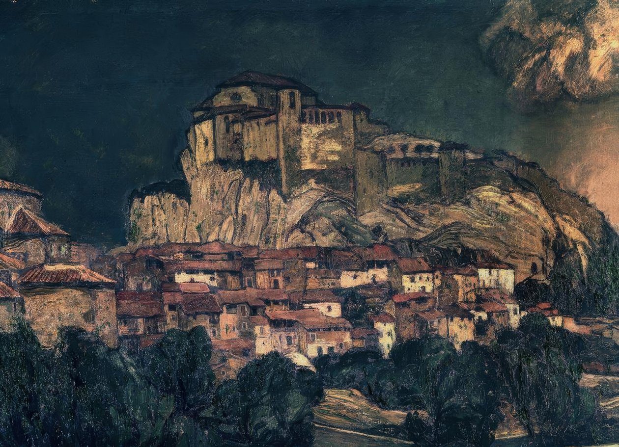 Landscape of Alquézar (detail) – 1916