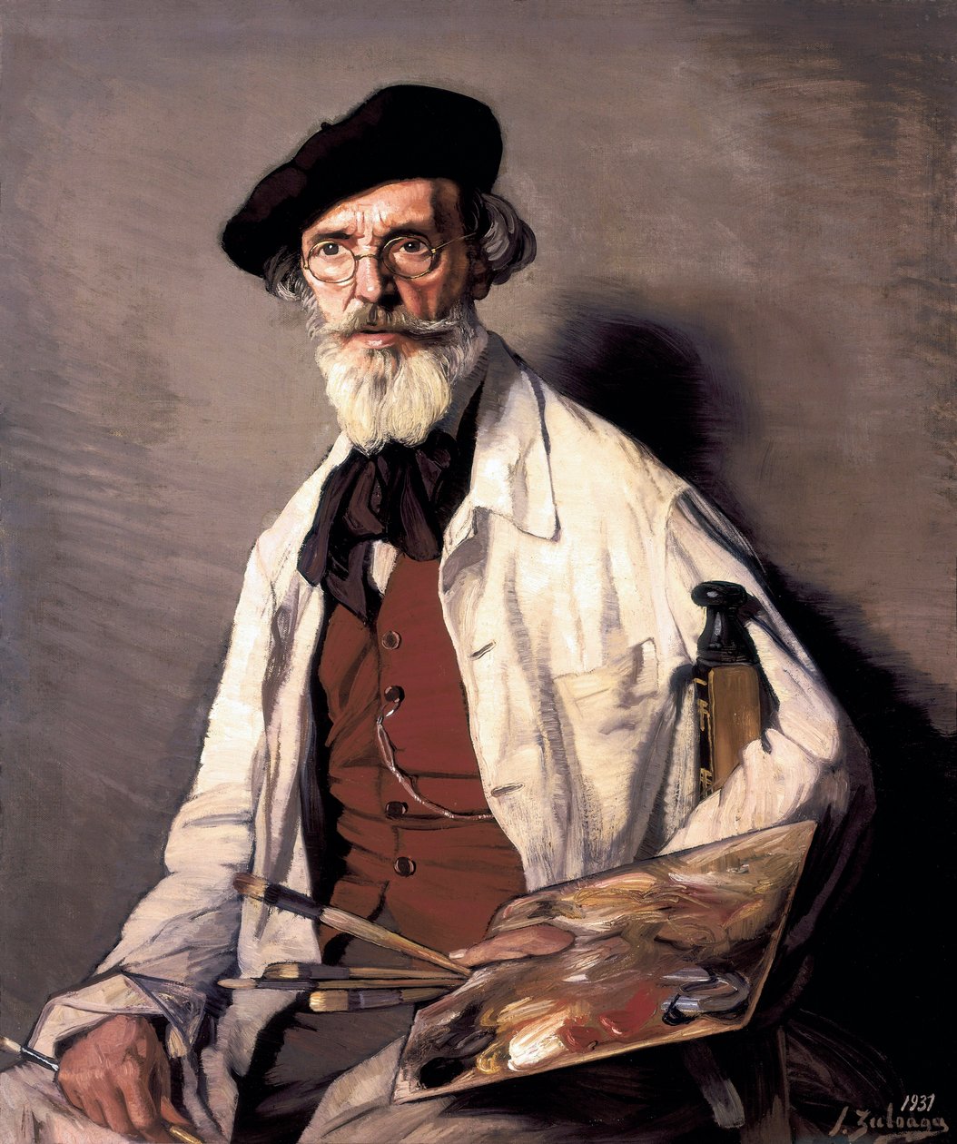 Portrait of the painter Pablo Uranga (1861-1934) 1937