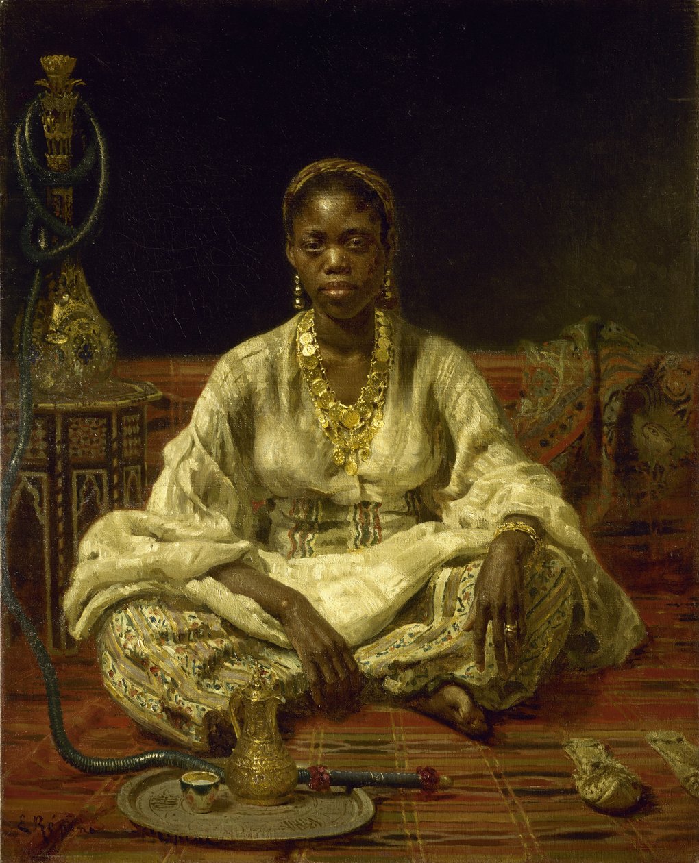 Black Woman by Ilya Efimovich Repin: Buy fine art print