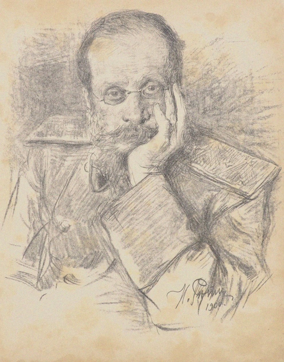 Portrait of the Composer César Antonovich Cui