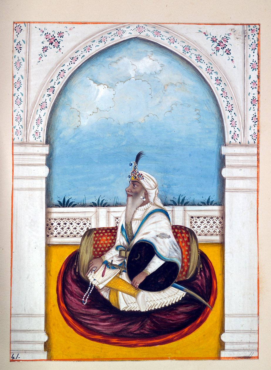Jemadar Khushyal Singh, from The Kingdom of the Punjab, its Rulers and ...