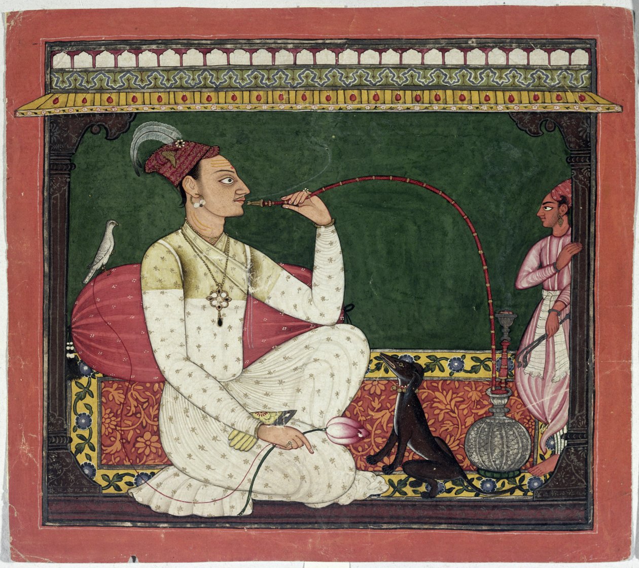 Raja Medini Pal, Basohli, Himachal Pradesh, Pahari School