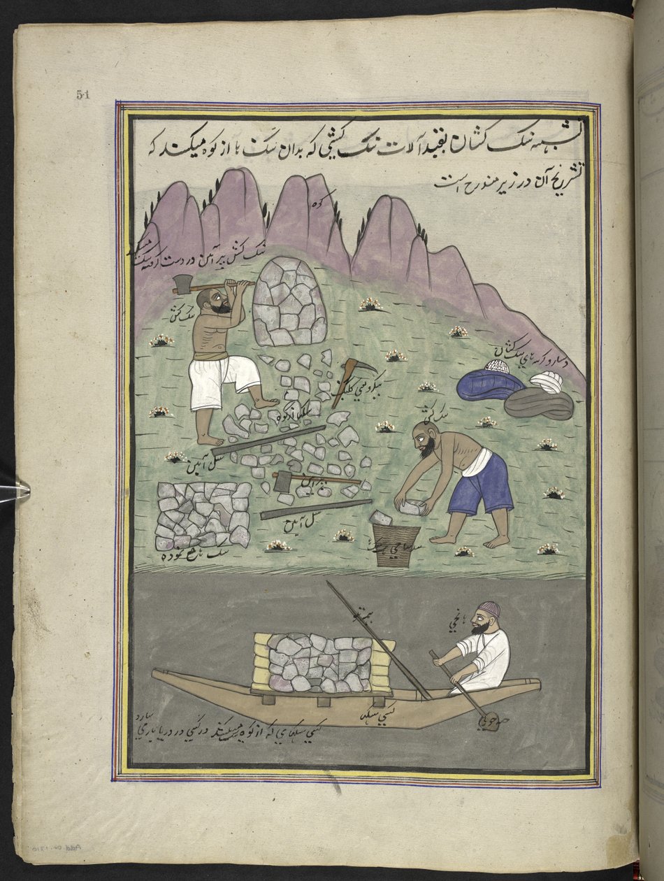 Stone-breakers by Indian School: Buy fine art print