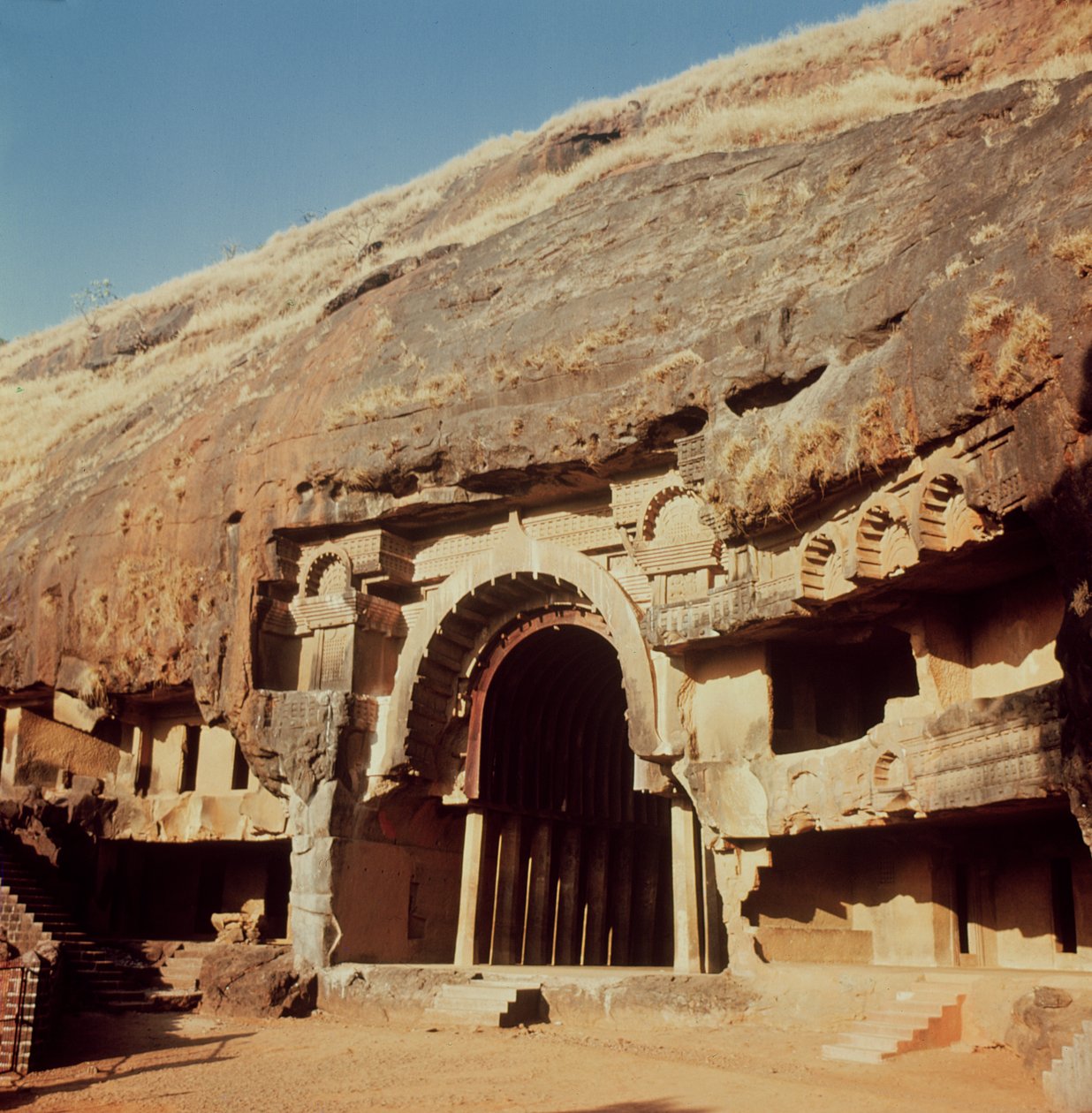 View of cave 12 by Indian School: Buy fine art print