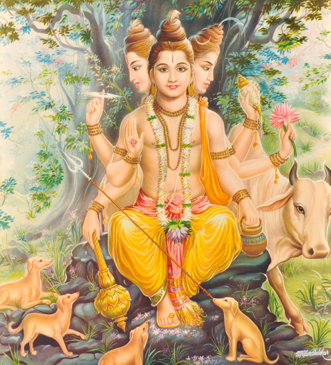 Vishnu by Indian School: Highest-quality art reproduction