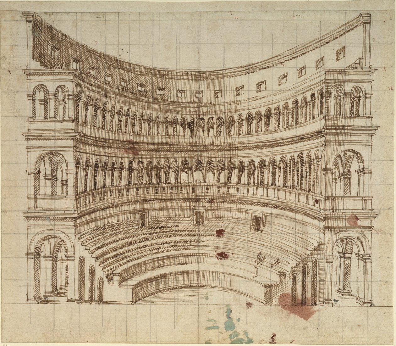 An amphitheatre by Inigo Jones: Buy fine art print