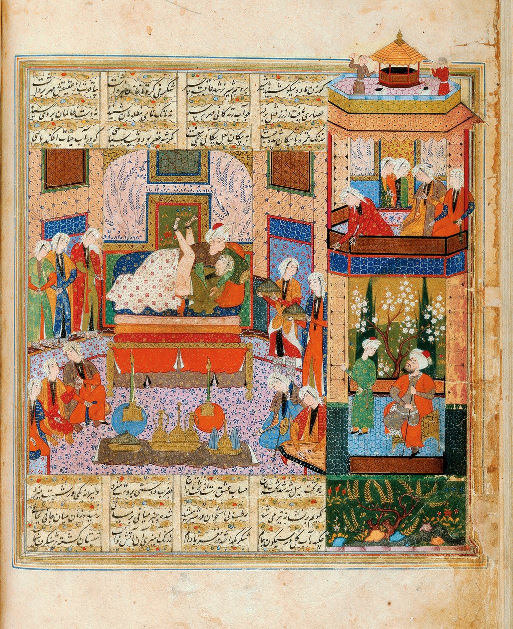 The Consummation of the Marriage Between Khusraw and Shirin