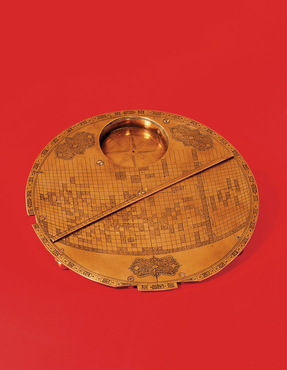 Islamic Mecca-Centred World Map, Safavid dynasty, from Isfahan