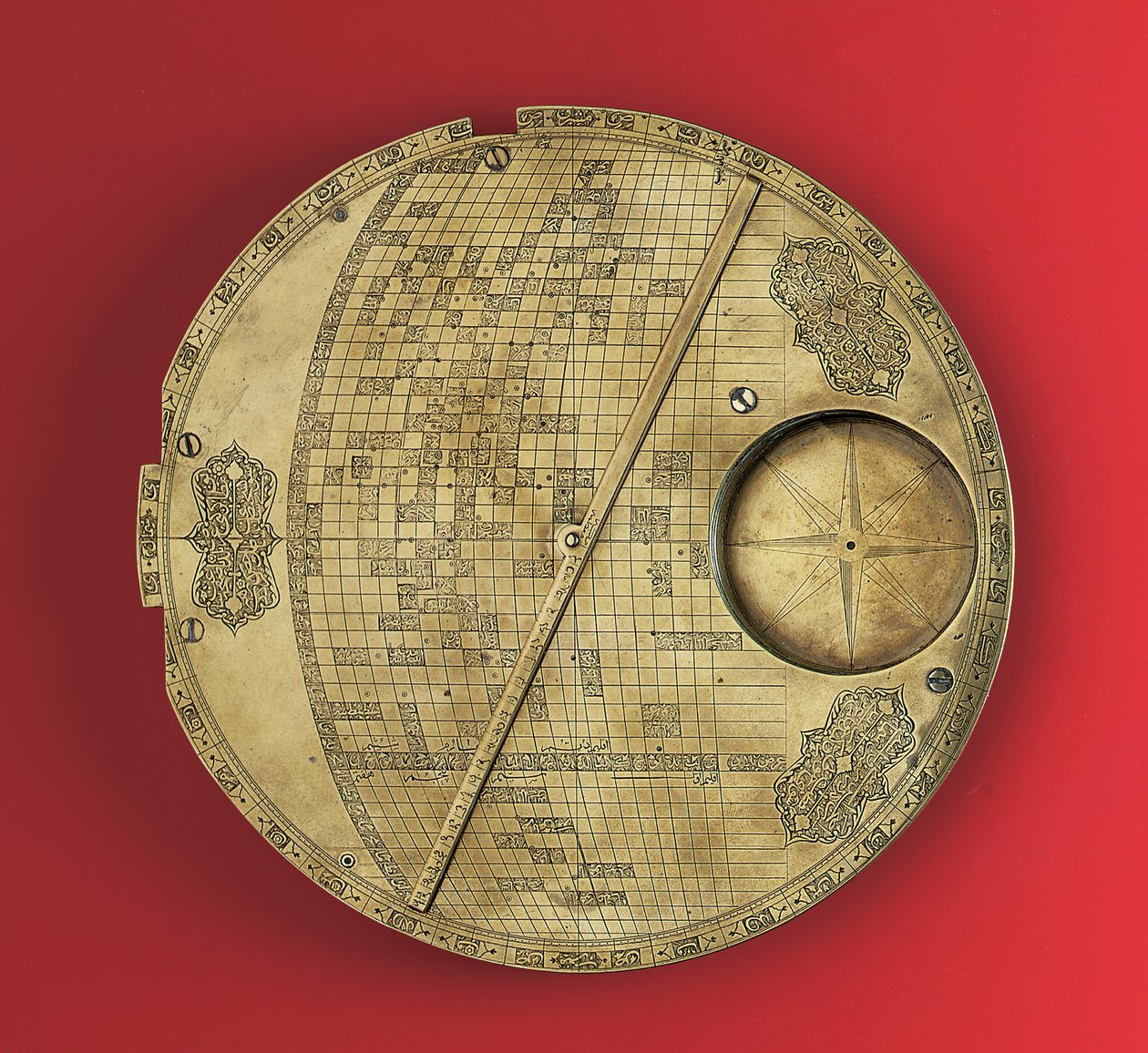 Islamic Mecca-Centred World Map, Safavid dynasty, from Isfahan