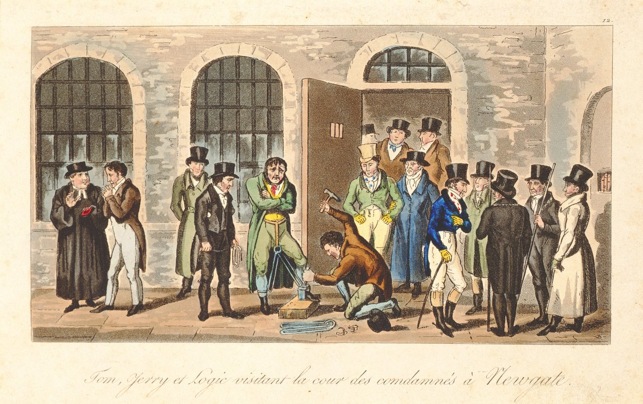 Tom, Jerry and Logic Visiting Condemned Prisoners at Newgate Prison ...