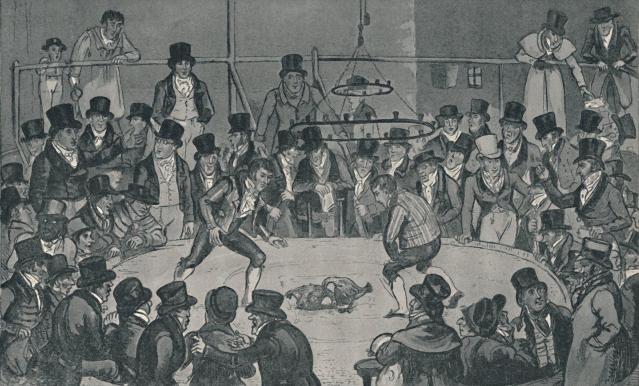 At the Royal Cockpit, 1821