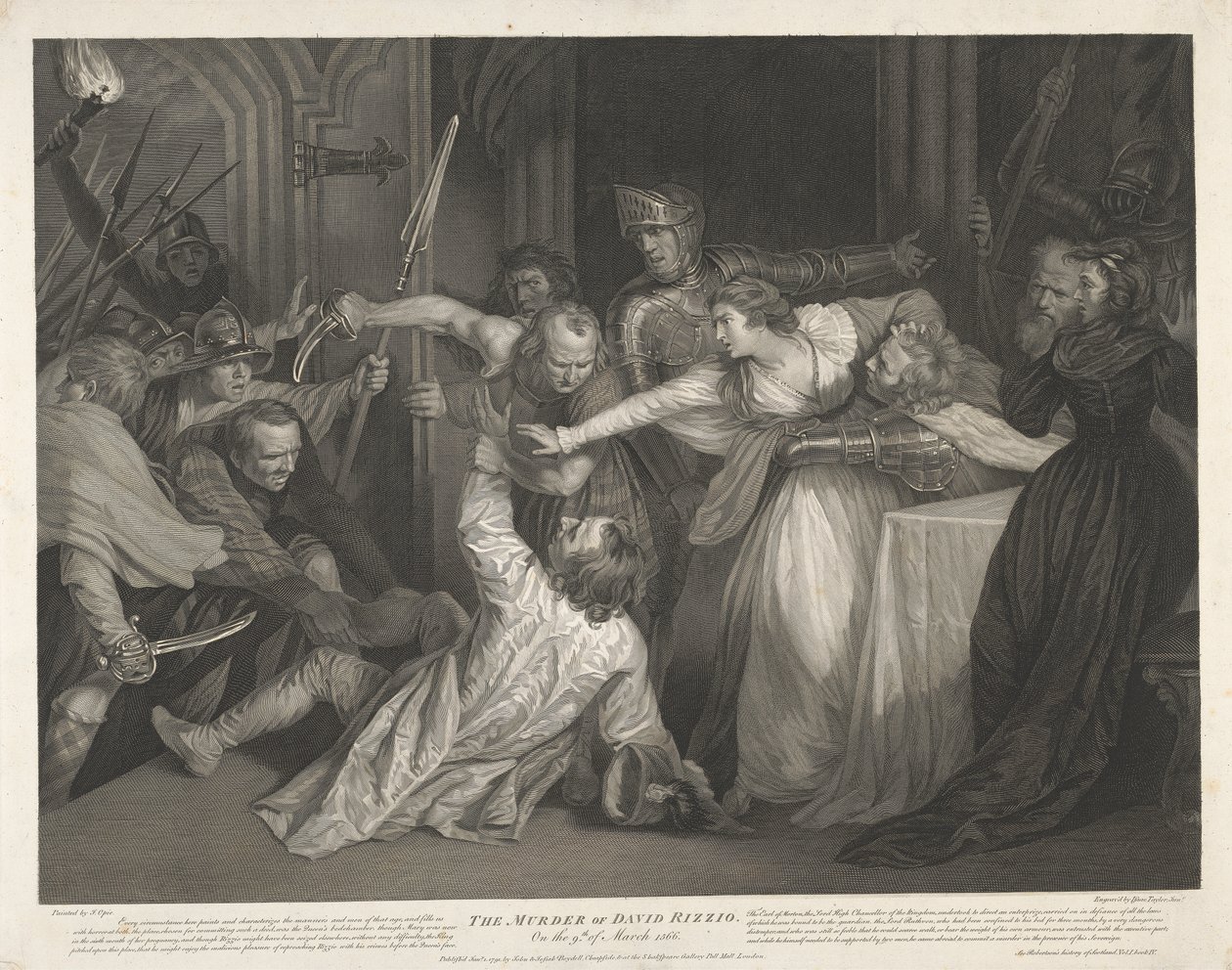 The Murder of David Rizzio on the 9th of March 1566