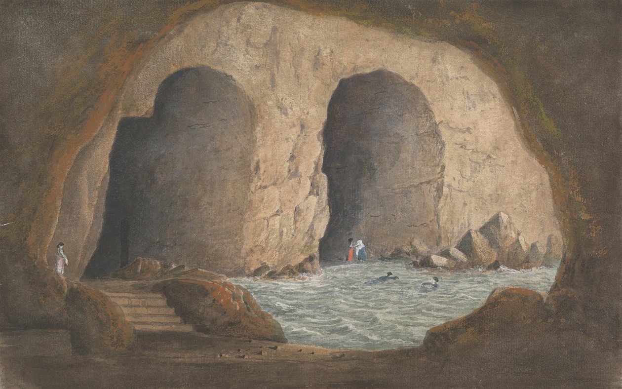 View of the Caves of Syrini - Sorrento, Bay of Naples