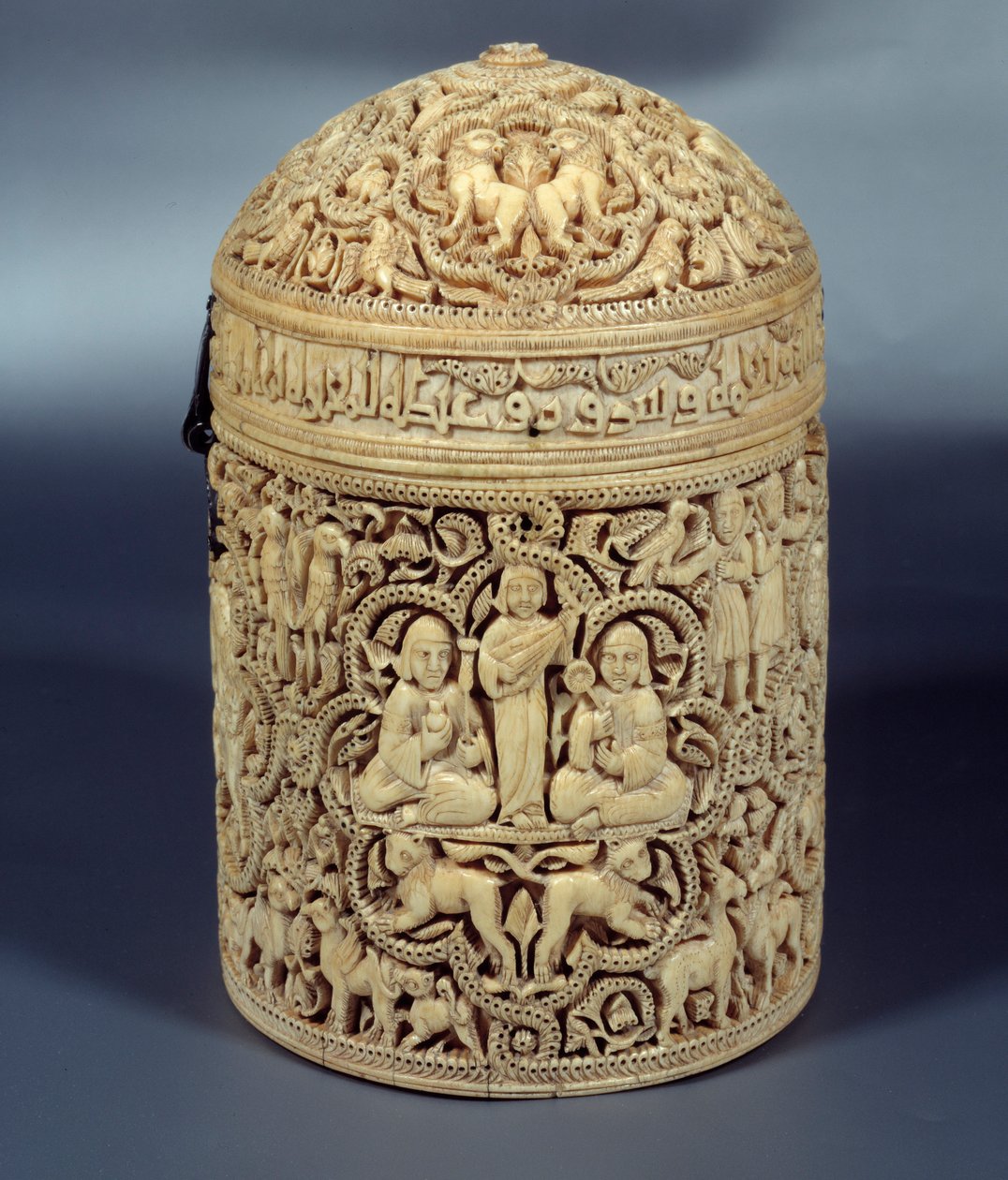 Pyxide of Al-Mughira by Islamic School: Buy fine art prints