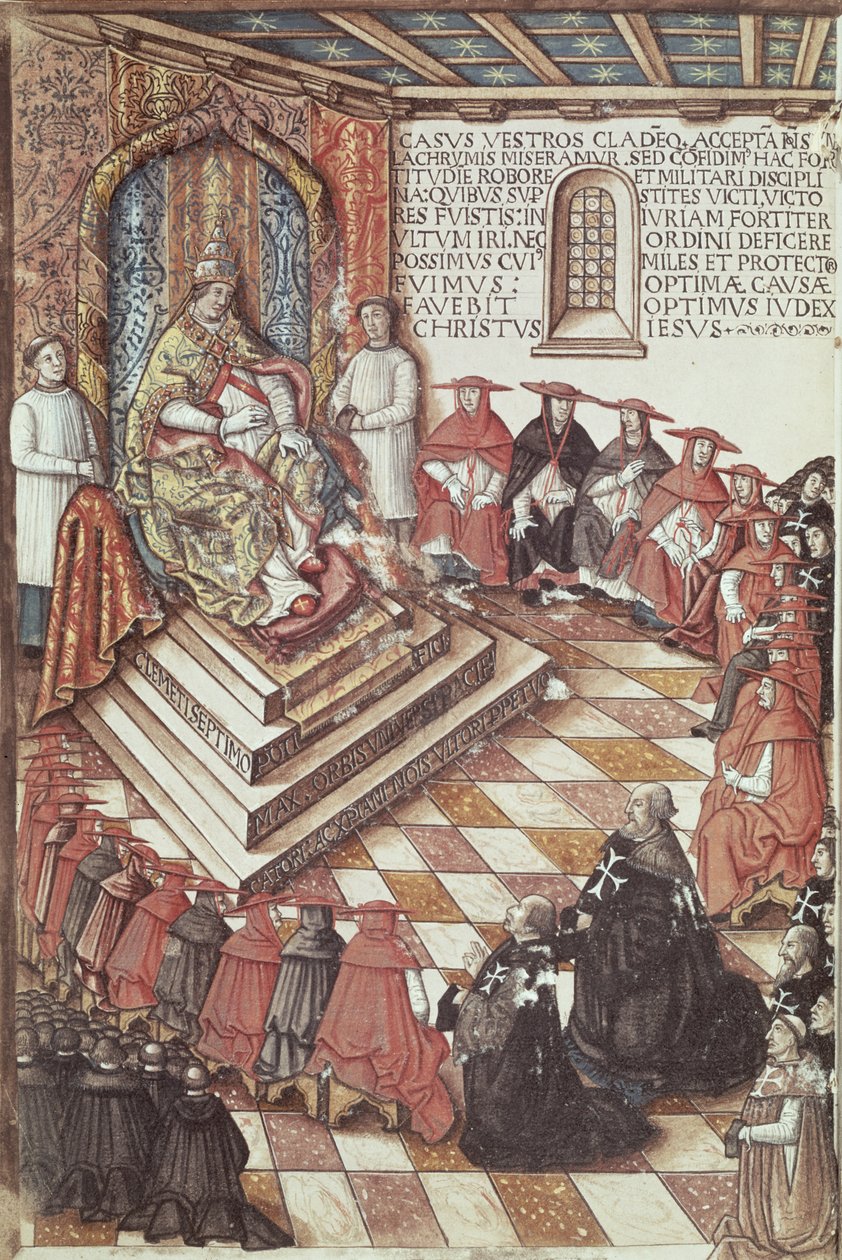 Pope Clement VII (1478-1534) with His Cardinals