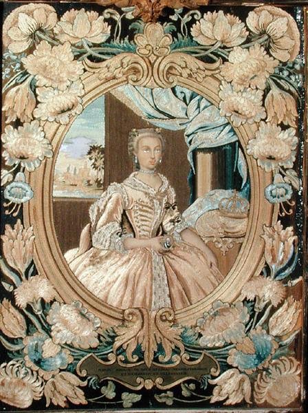 Portrait of Maria Amalia of Saxony (1724-60)