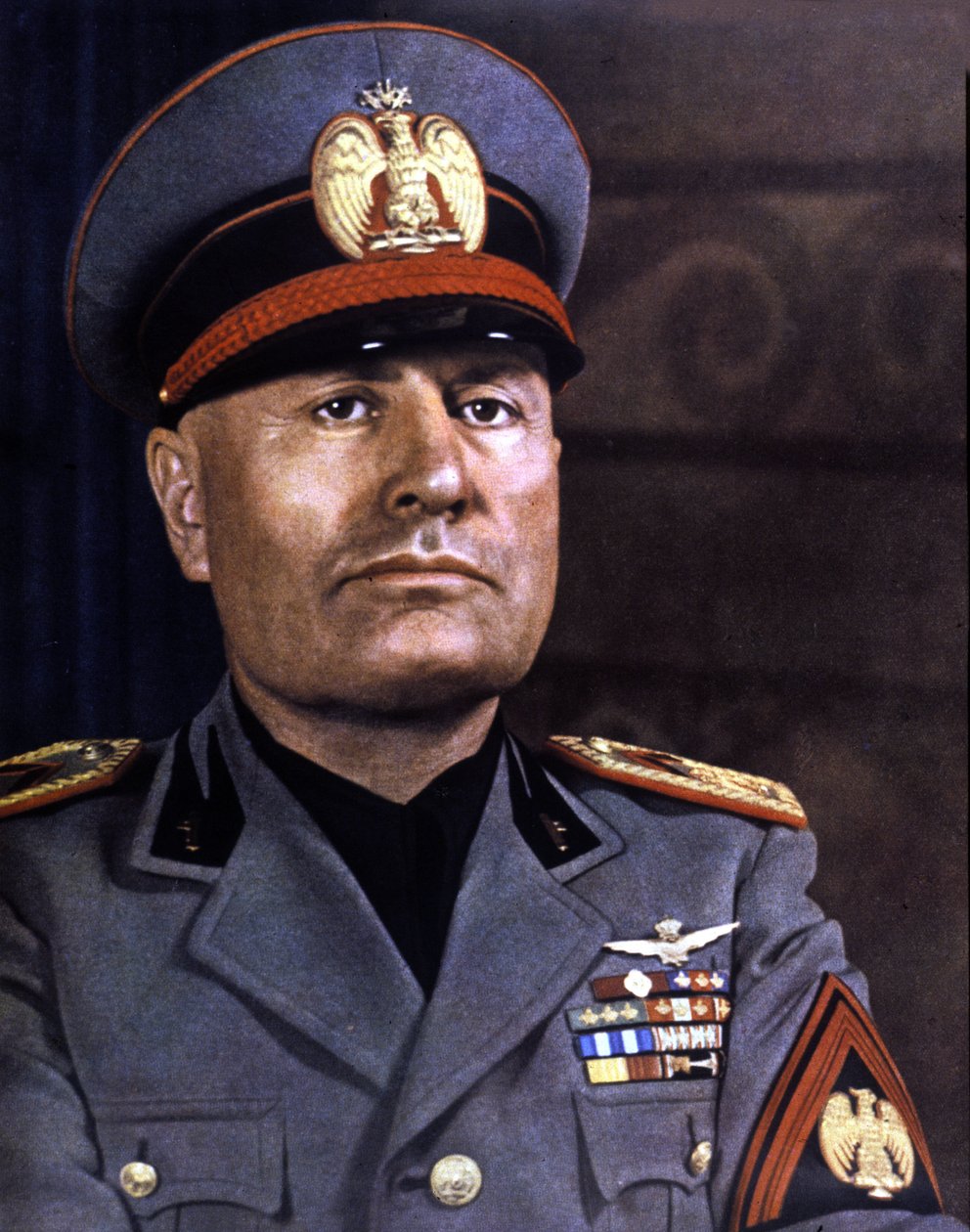 Portrait of Mussolini by Italian Photographer