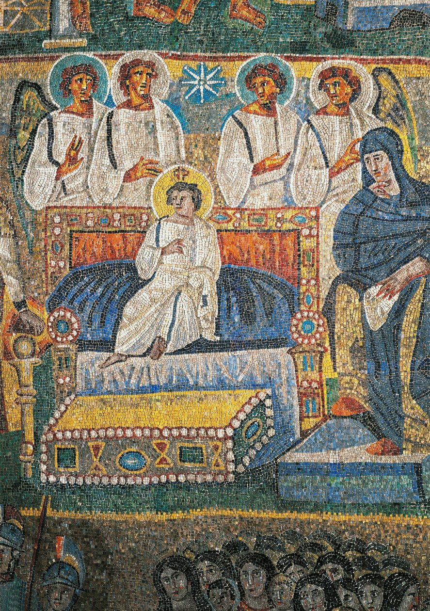 Detail from Scenes from Christ's First Coming and Jesus' Infancy ...