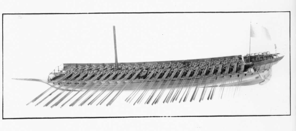 Model of a Venetian Trireme by Italian School