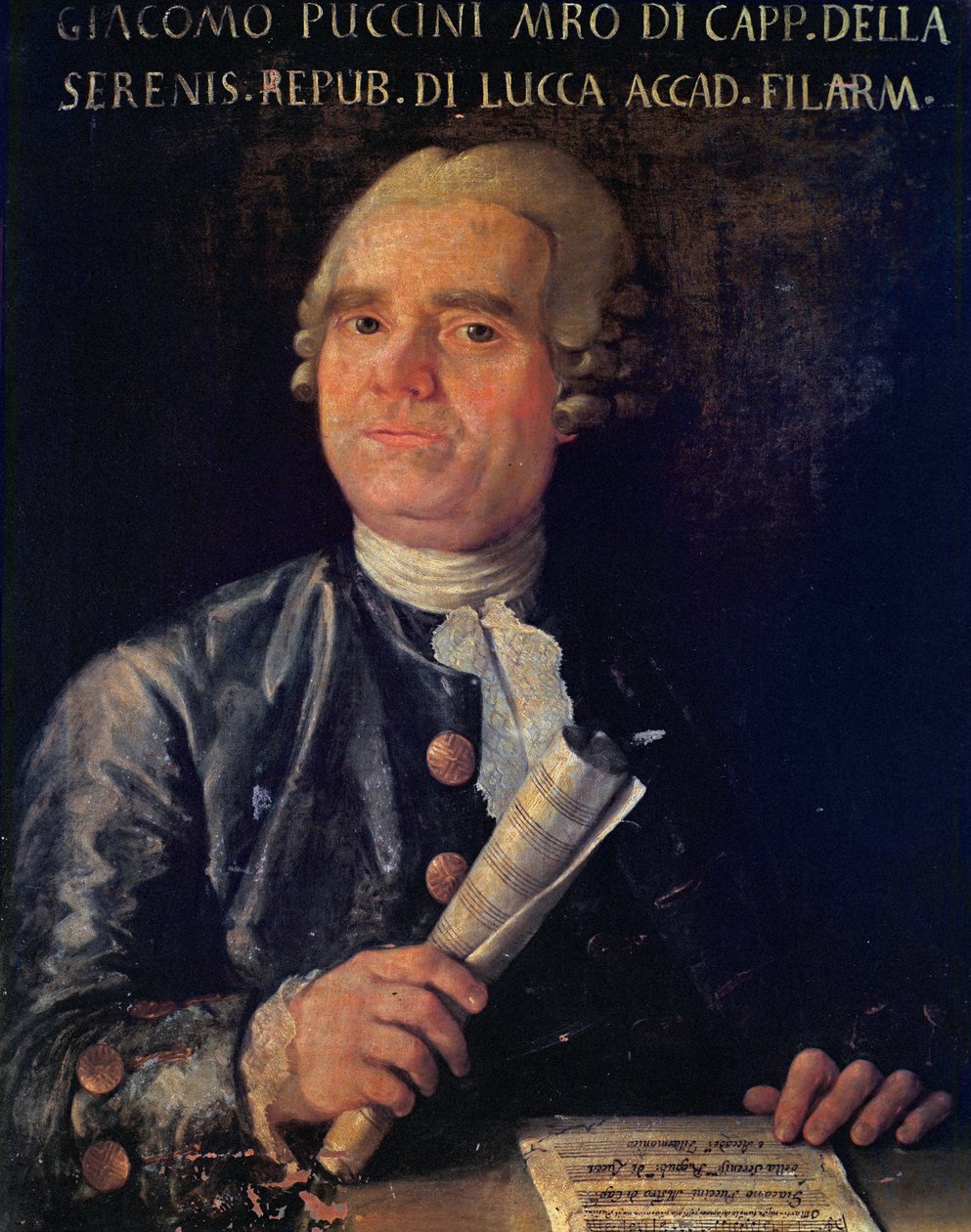 Portrait of Giacomo Puccini by Italian School