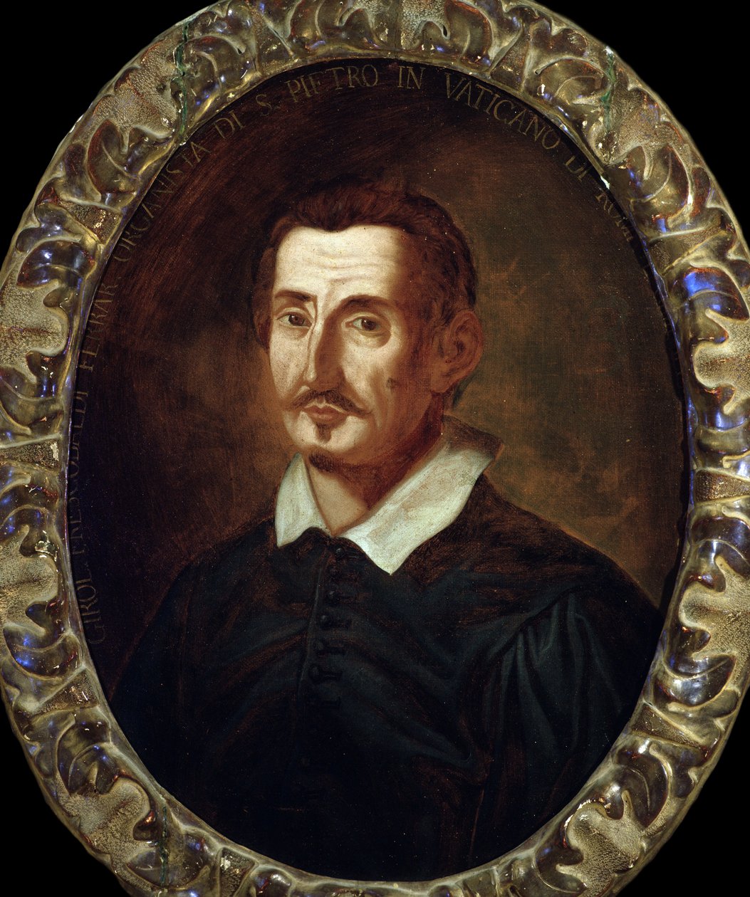 Portrait of Girolamo Frescobaldi, Italian Composer