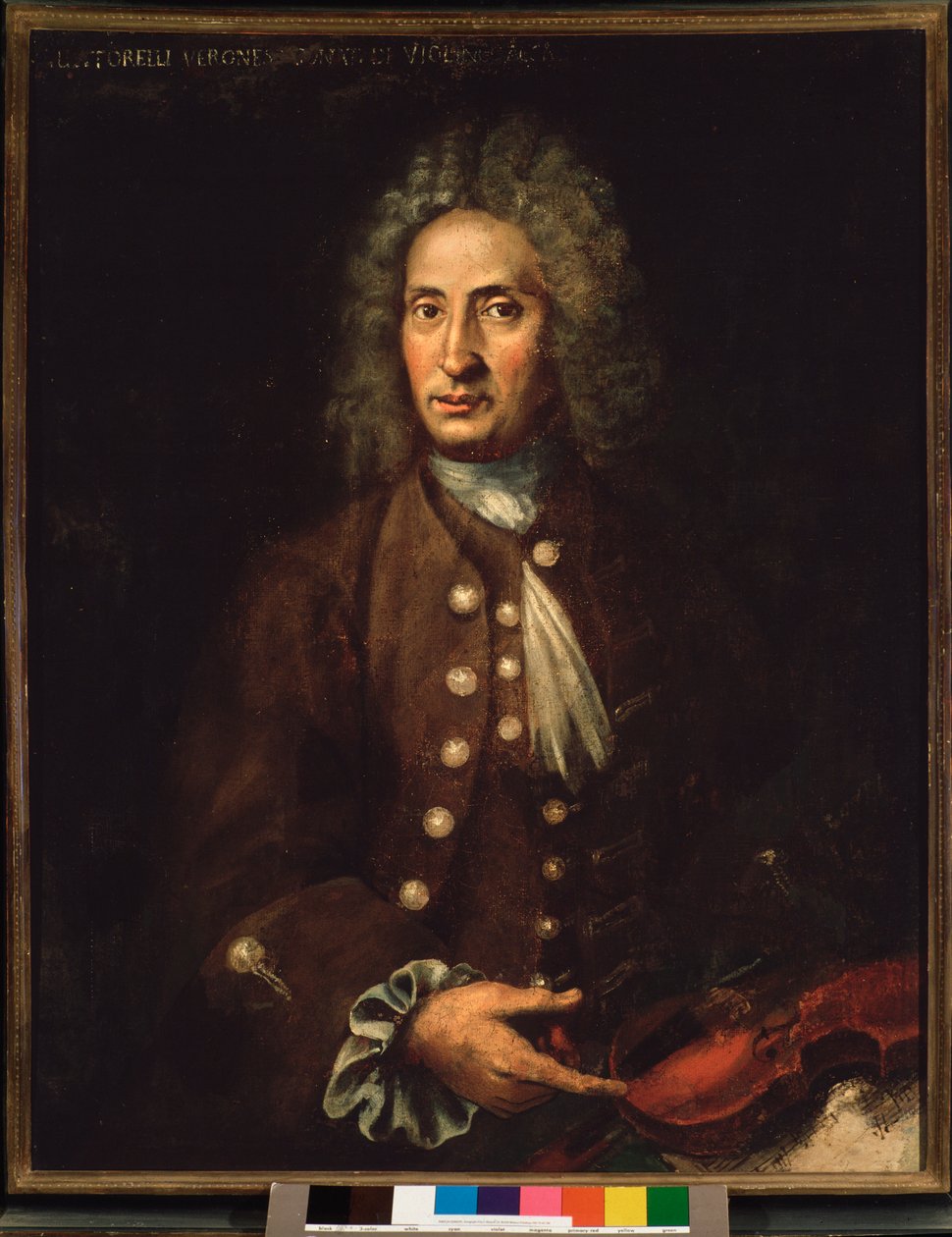 Portrait of Italian composer Giuseppe Torelli