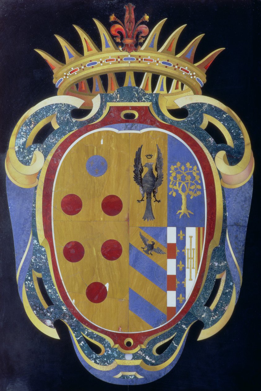 The Medici-Lorena Coat of Arms by Italian School