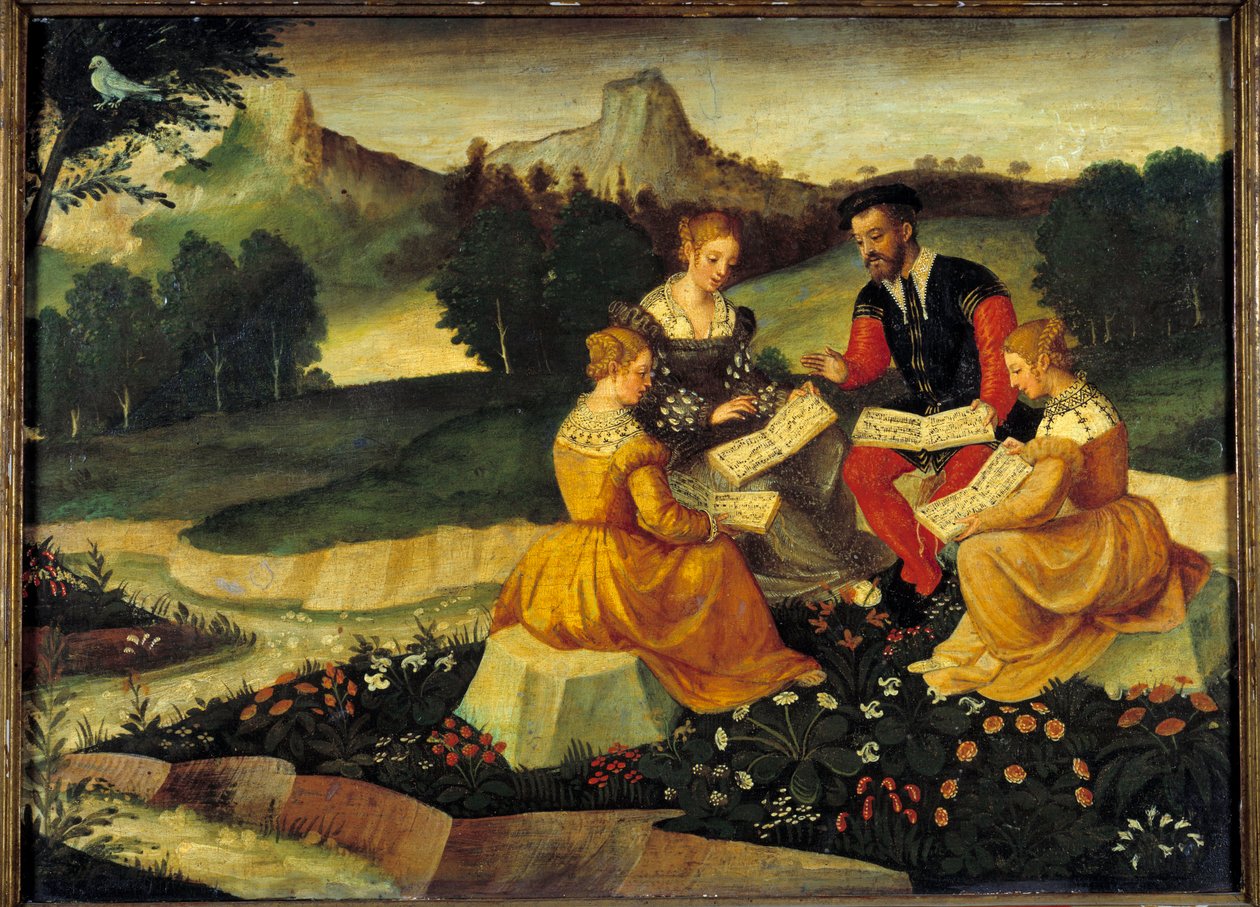The Vocal Concert by Italian School: Buy fine art print