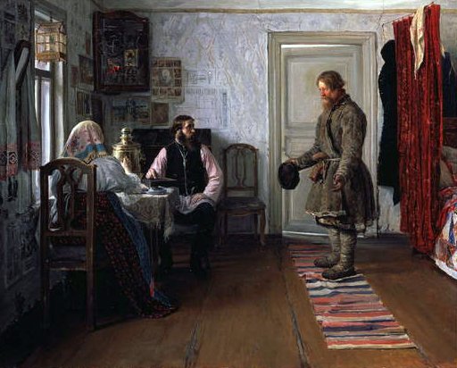 Quitting, 1890 by Ivan Bogdanov: Buy fine art print