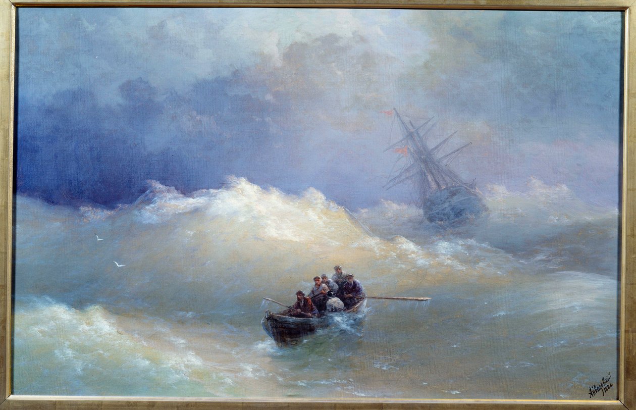 The Wave by Ivan Konstantinovich Aivazovsky