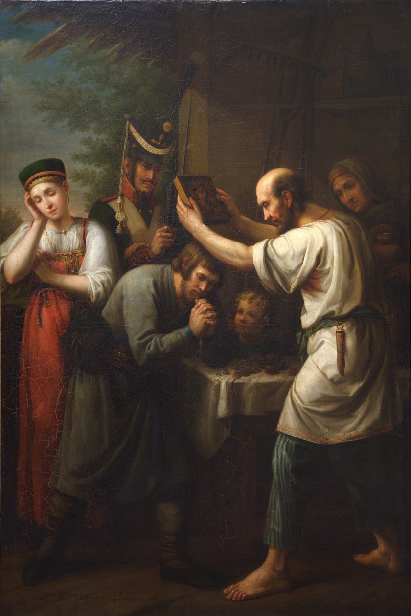 The Blessing of the Home Guardsman in 1812