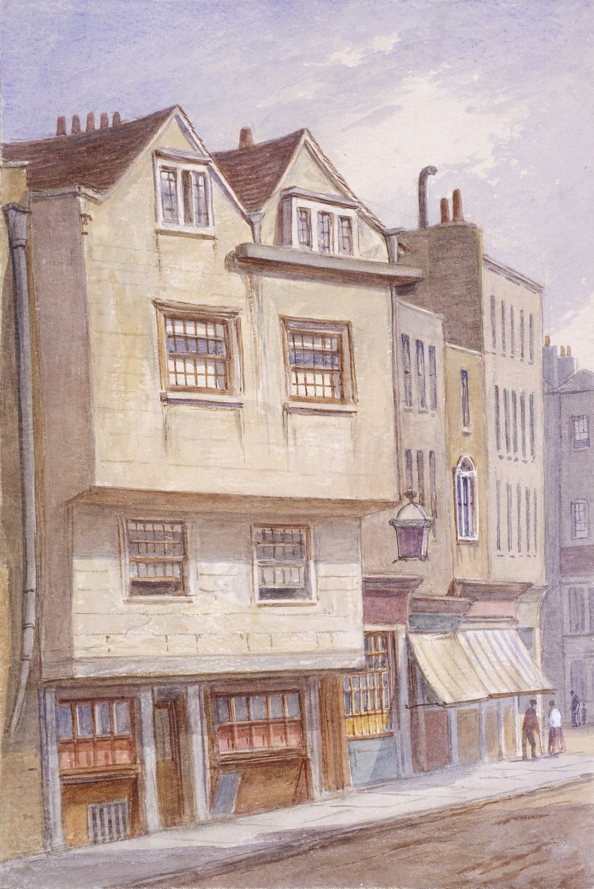 Fetter Lane, London by JT Wilson: Premium art reproduction