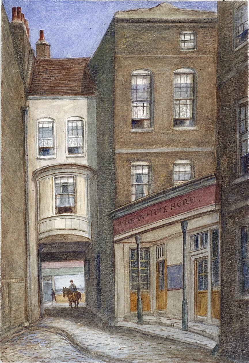 White Horse Inn, Fetter Lane, London by JT Wilson