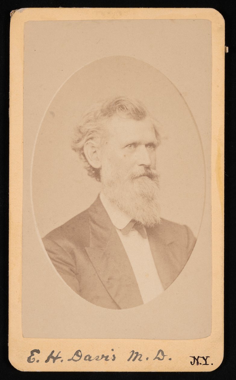 Portrait of Edwin Hamilton Davis by J Kraft