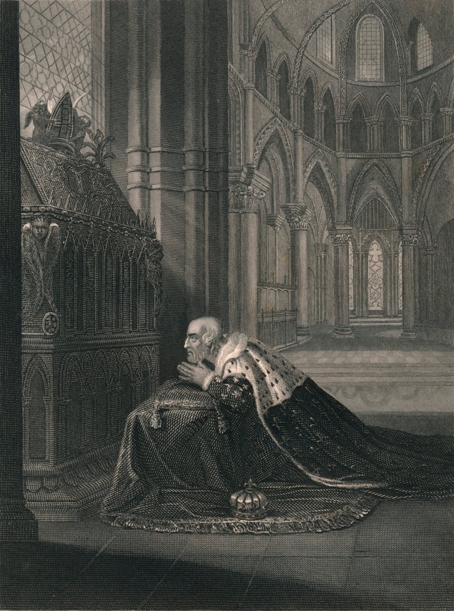 Lewis VII., King of France, Before Becket's Tomb