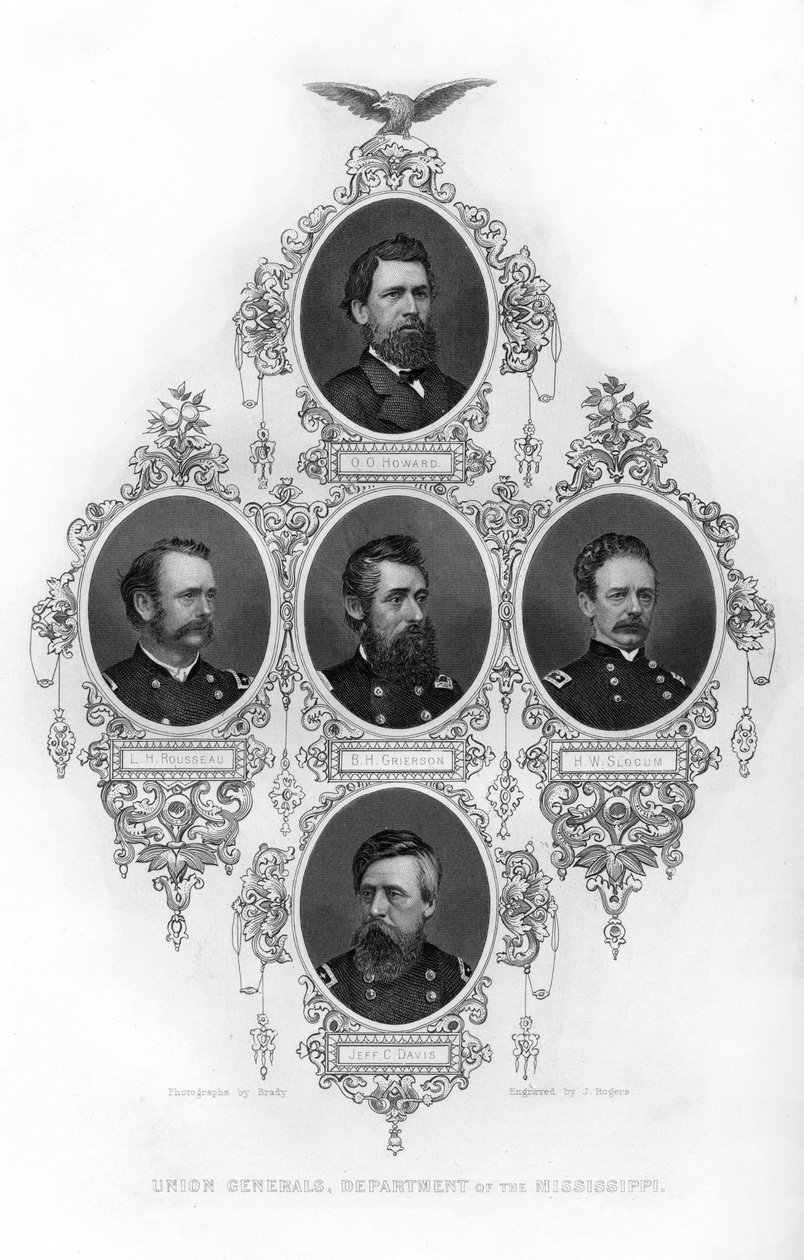 Union generals of the Department of the Mississippi, American Civil War